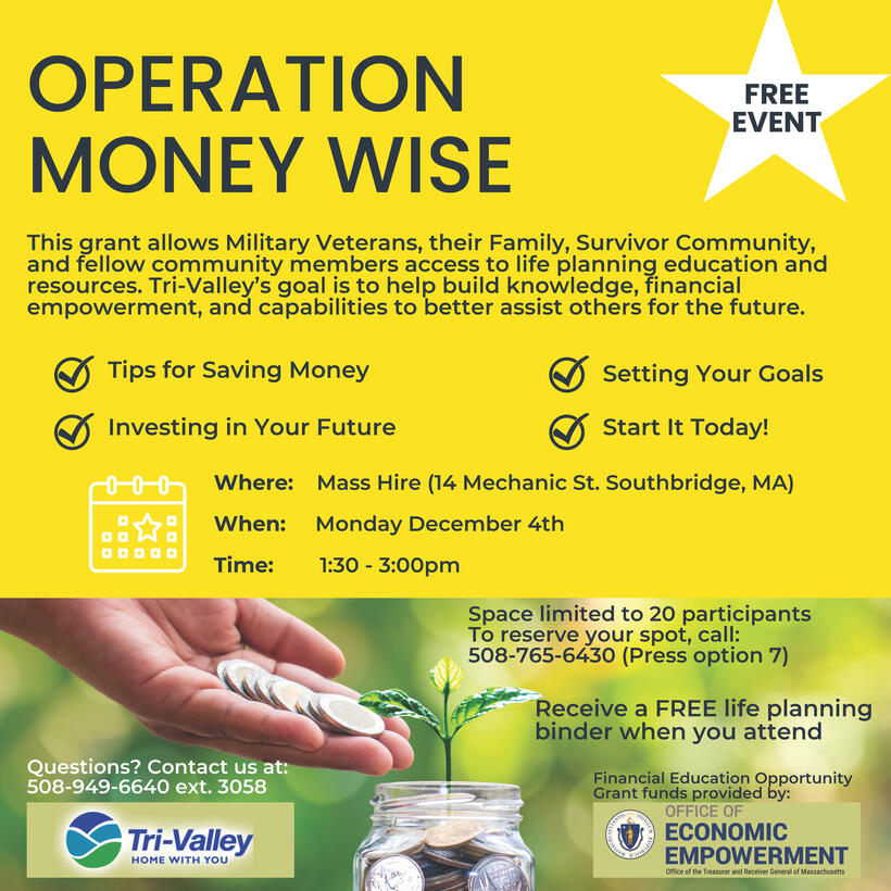 Operation Money Wise - SouthBridge | Mass.gov